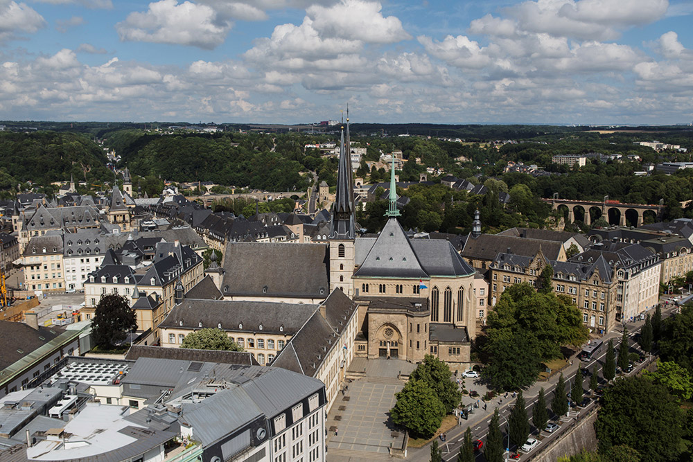 Luxembourg from above - Photographer Luxembourg