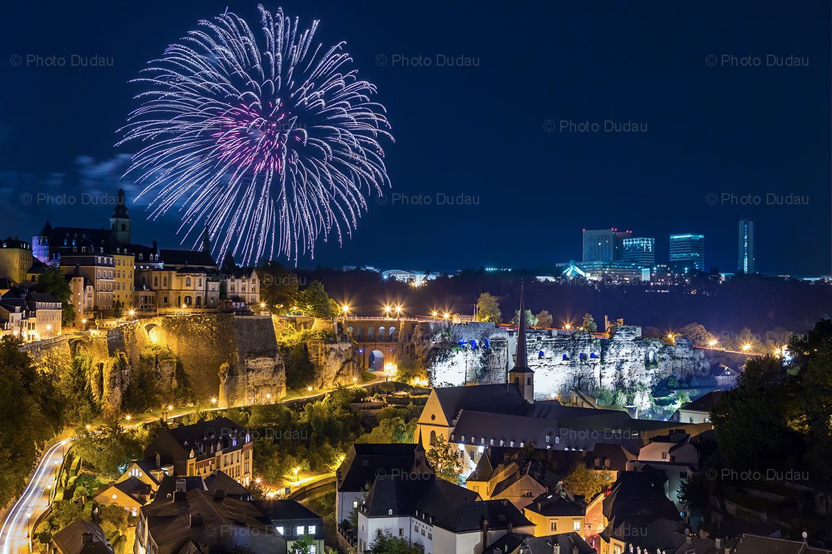 Fireworks over Luxembourg - Photographer Luxembourg